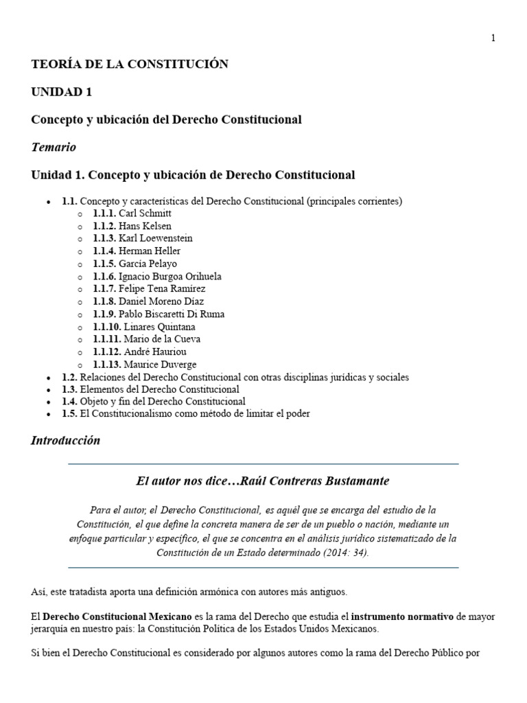 Ubicación del Derecho Constitucional | PDF | Constitución | Ley constitucional