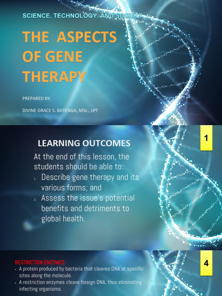 The Aspects Of Gene Therapy Pdf Gene Therapy Stem Cell