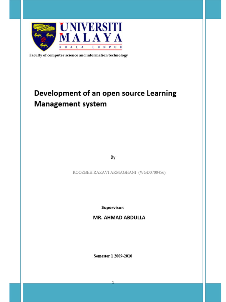 Learning Managment System | PDF | Open Source | Educational Technology