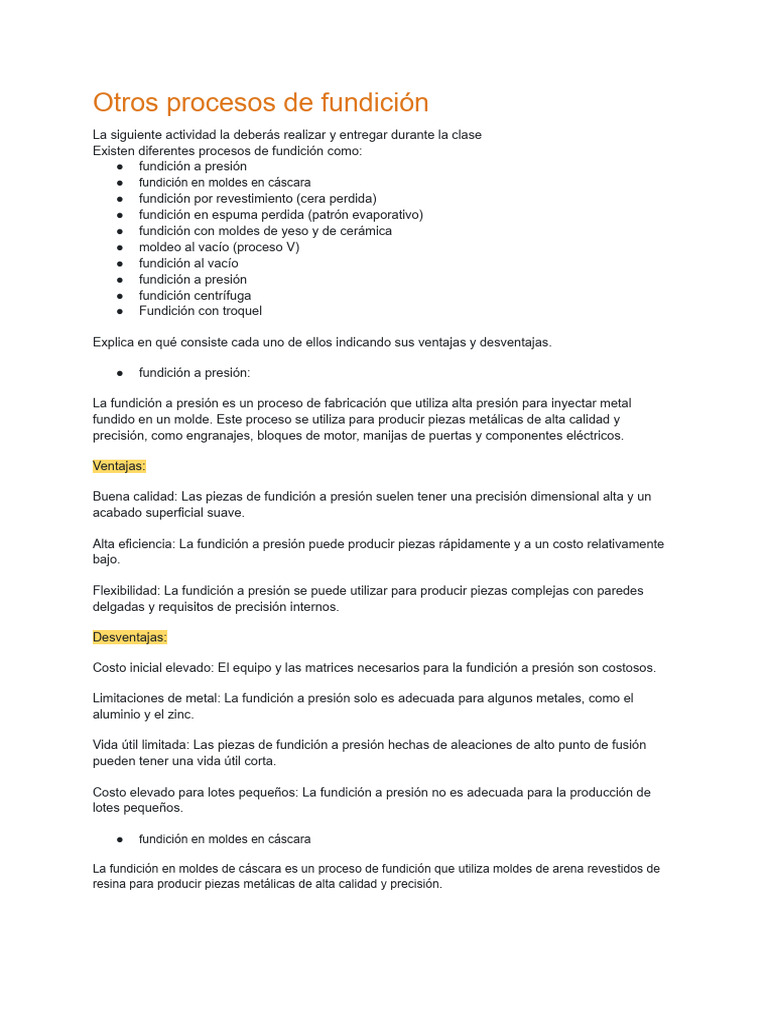 Procesos de Manufactura | PDF | Rieles | Materiales