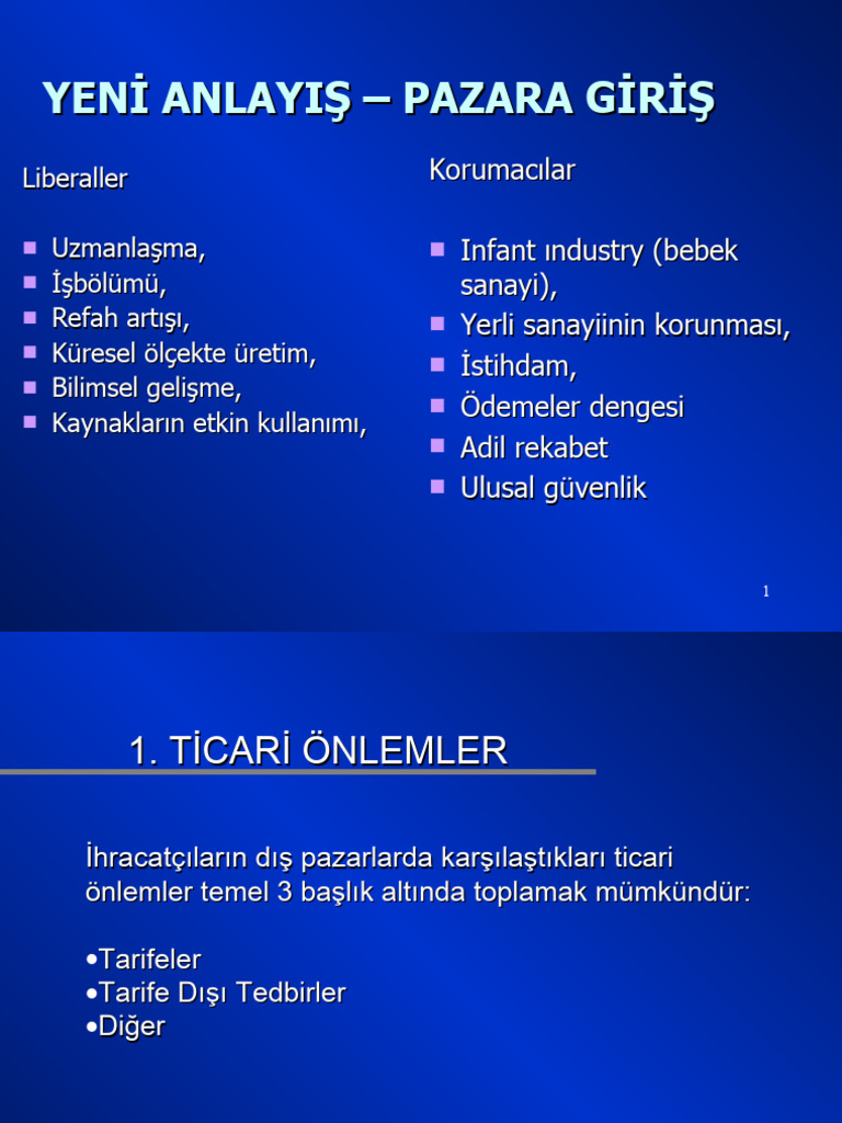 Ders 12 - Pazara Gi̇ri̇ş | PDF