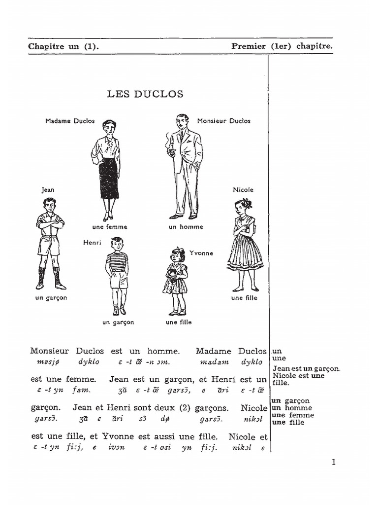 La Famille 1 | PDF