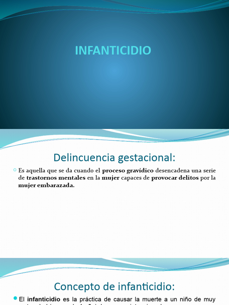 El Infanticidio | PDF | Pulmón | Violencia doméstica