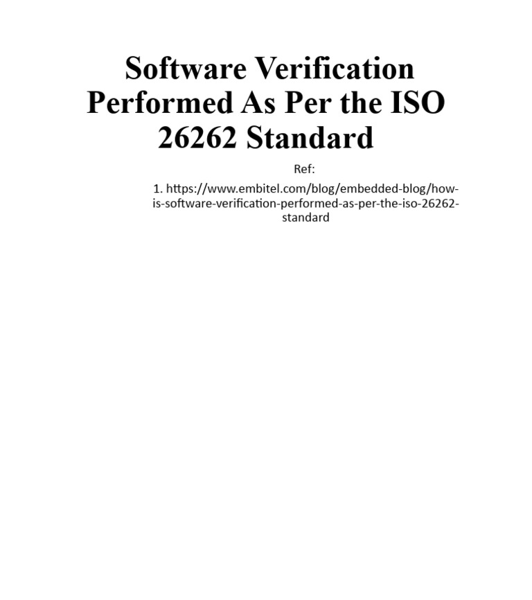 ISO26262 | PDF