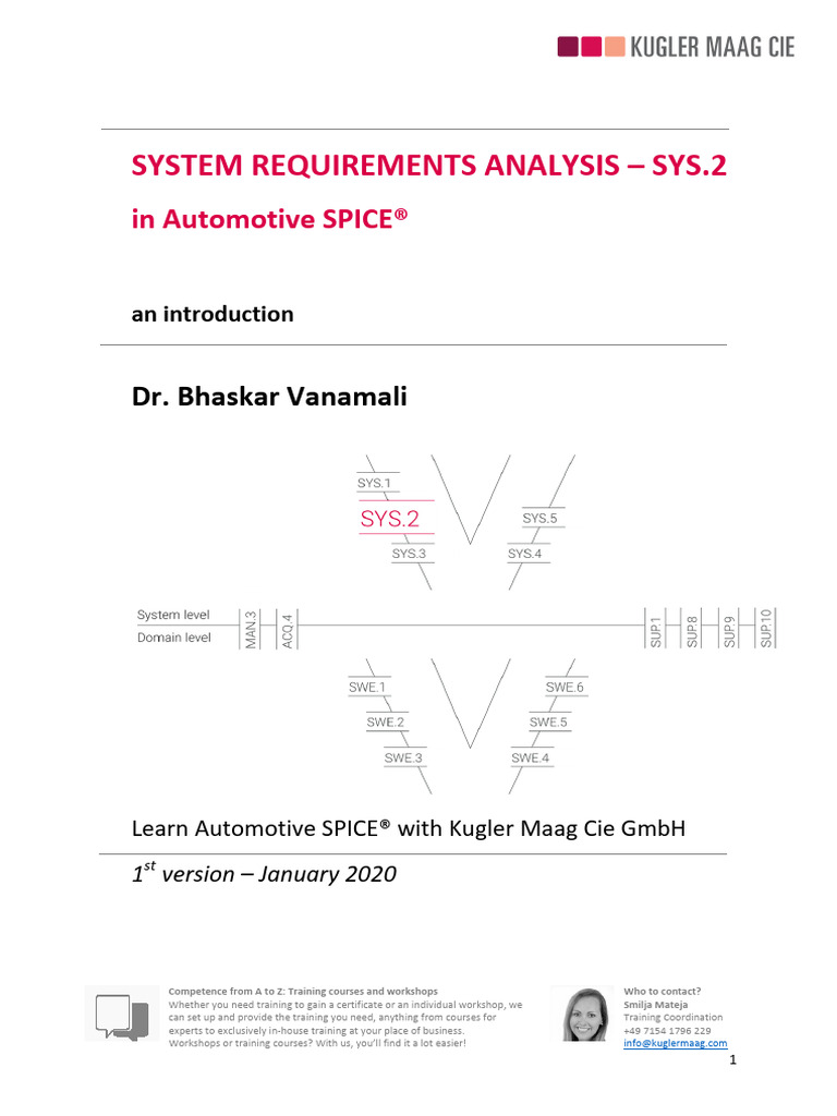 Whitepaper Automotive-Spice en Sys2 System-requirements-Analysis | PDF | System | Risk