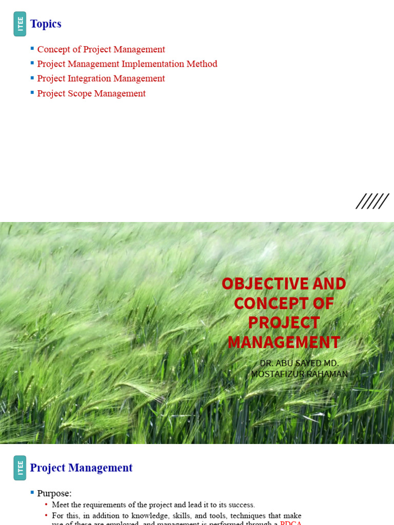 Project - Scope - Time Management - ASMMR | PDF | Project Management | Business