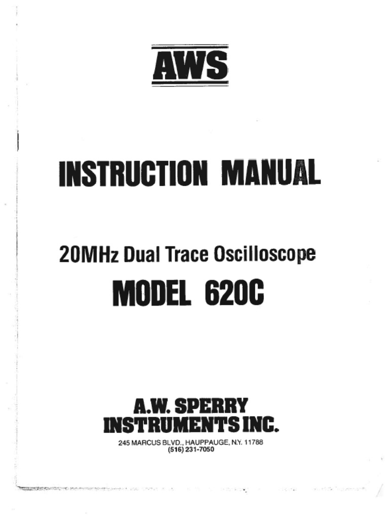 Lab 2B MCP CQ-620C User Manual | PDF