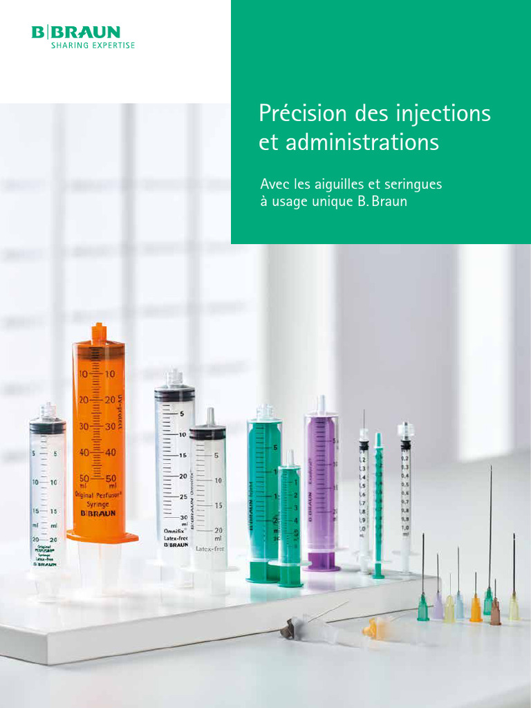 Seringues Et Aiguilles | PDF | Piston | Polyéthylène