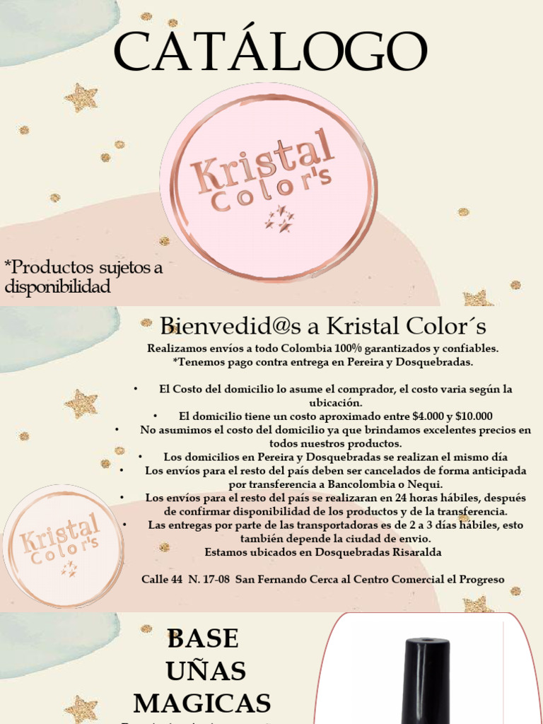 Catalogo Kristal Colors | PDF | Arte