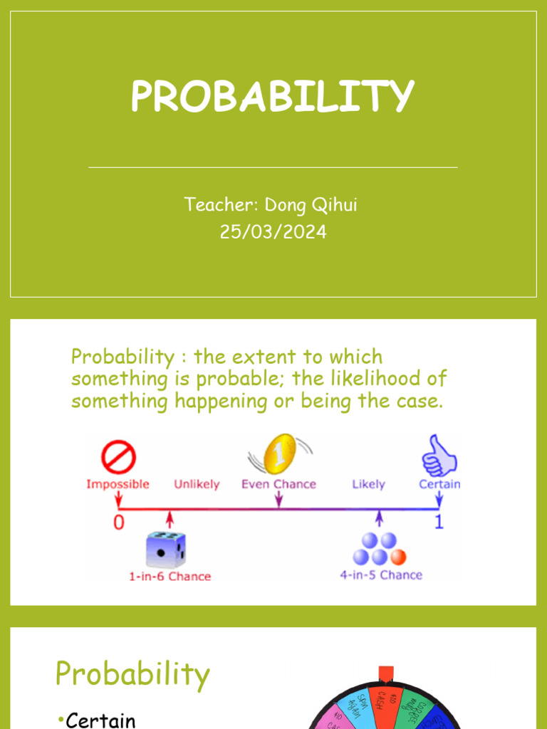 Probability | PDF