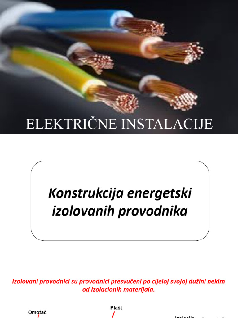 Električne Instalacije | PDF