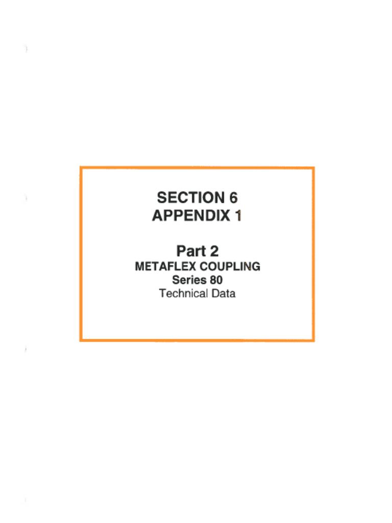 SE0FF7 1 Metaflex Coupling | PDF