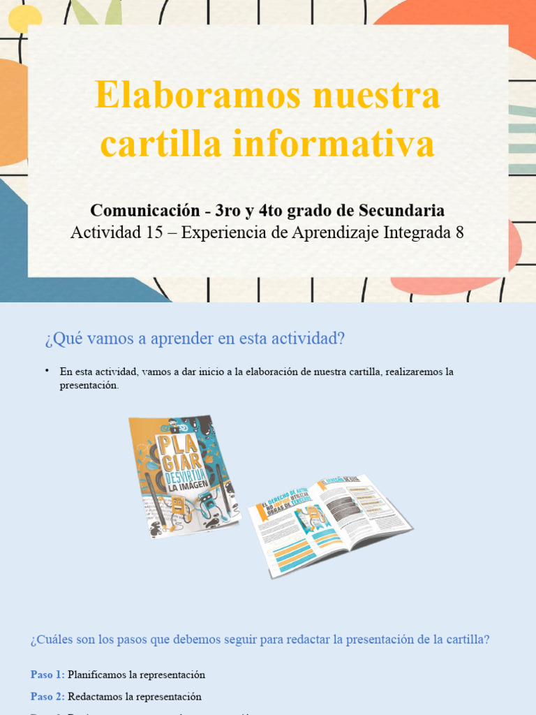 Comunicación 3ro y 4to Act 15 Exp 8 | Descargar gratis PDF | Ansiedad | Conceptos psicologicos