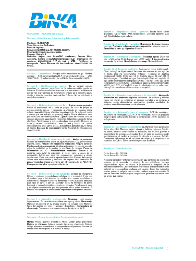 Ultra PUM | PDF | Agua | Aspiradora