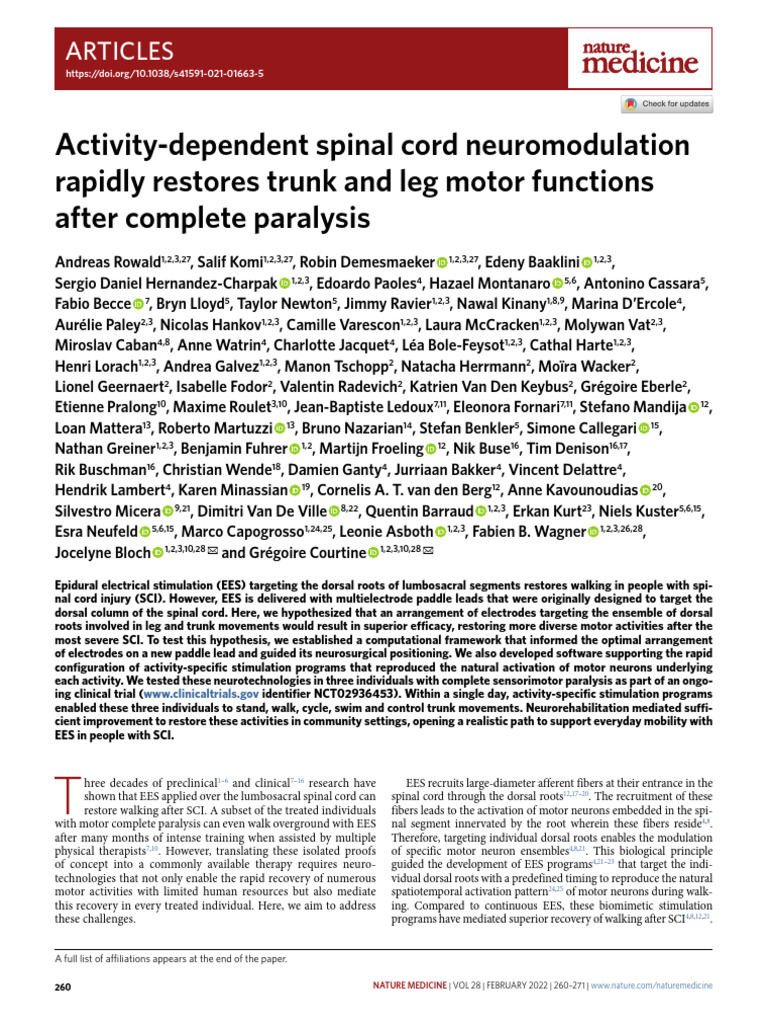 Neuromodulation | PDF | Spinal Cord | Vertebral Column