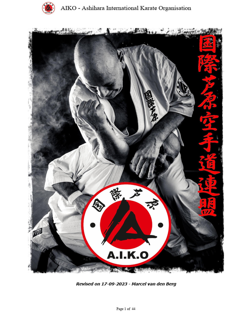 AIKO-Kata-and-Grading-Syllabus-revission | PDF | Japanese Martial Arts ...