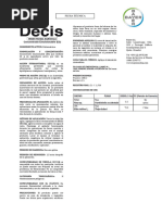 DECIS FORTE Ficha Tecnica 2024 | PDF