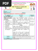 U3 S1 Sesion D1 PS Tipos de Familia | PDF | Evaluación | Aprendizaje