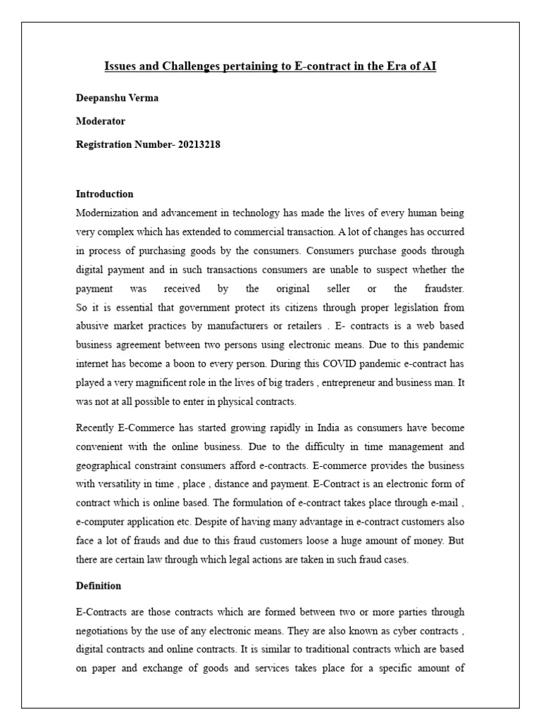 E Commerce CIA 1 Write Up | PDF | Artificial Intelligence | Intelligence (AI) & Semantics