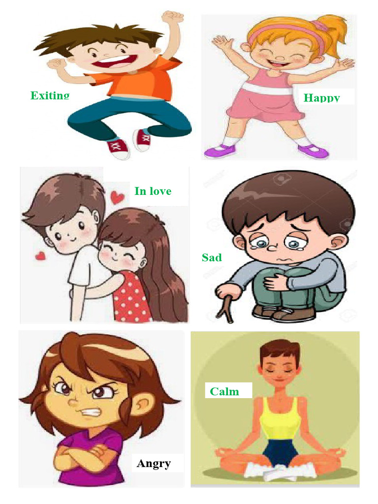 Emotional and Physical States List | PDF