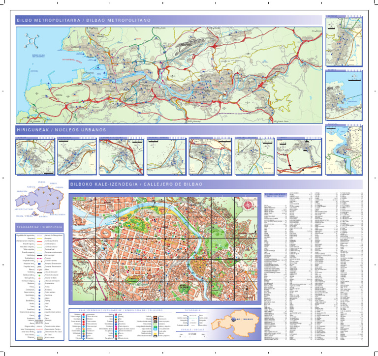 Mapa Bilbao 2019 | PDF