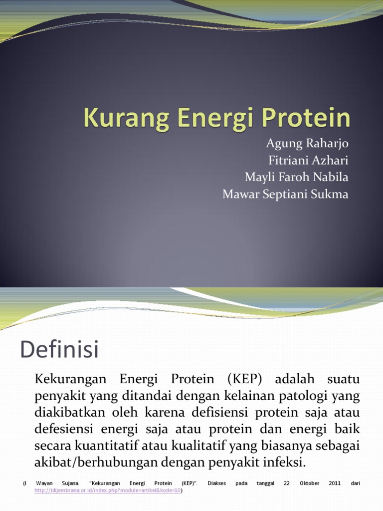 Kurang Energi Protein | PDF