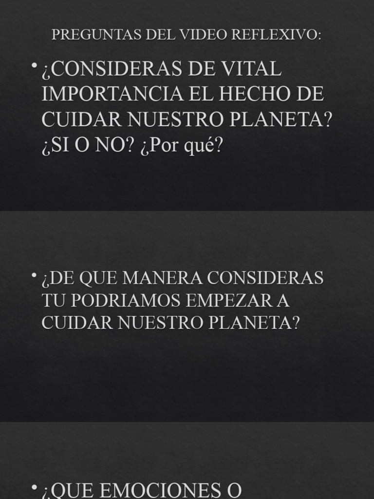 Preguntas Del Video Reflexivo | PDF | Teatro