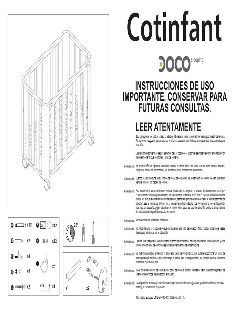 Minicuna Doco 90X50 | PDF | Colchón