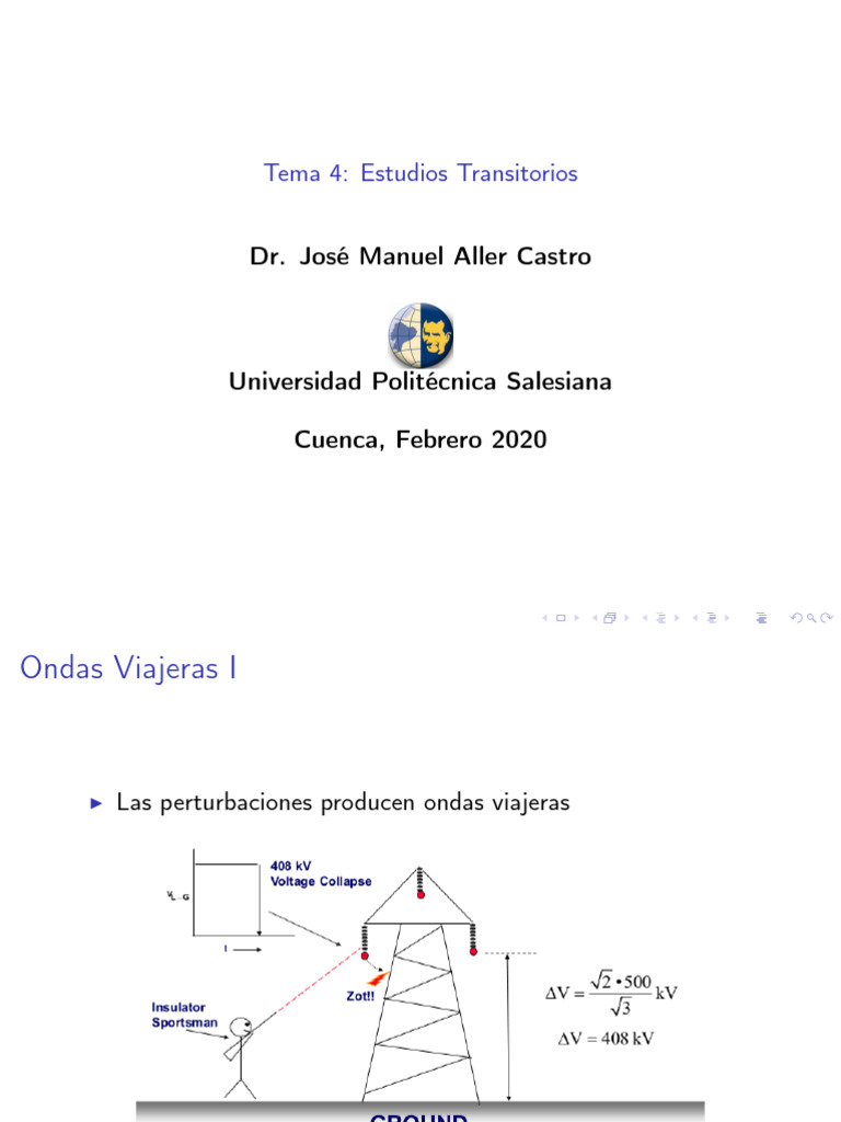 Tema4 CursoATP | PDF | Aislador (Electricidad) | Relámpago