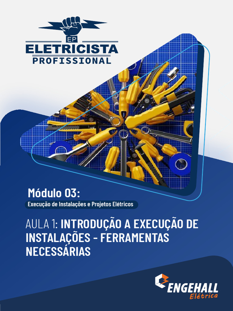 Apostila Engehall Modulo 3 Aula 1 | PDF | Parafuso | Eletricista