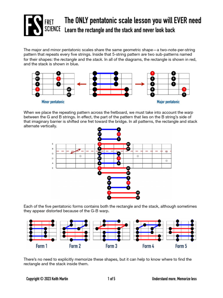 Handout 4- Rectangle and Stack | PDF | Mode (Music) | Scale (Music)