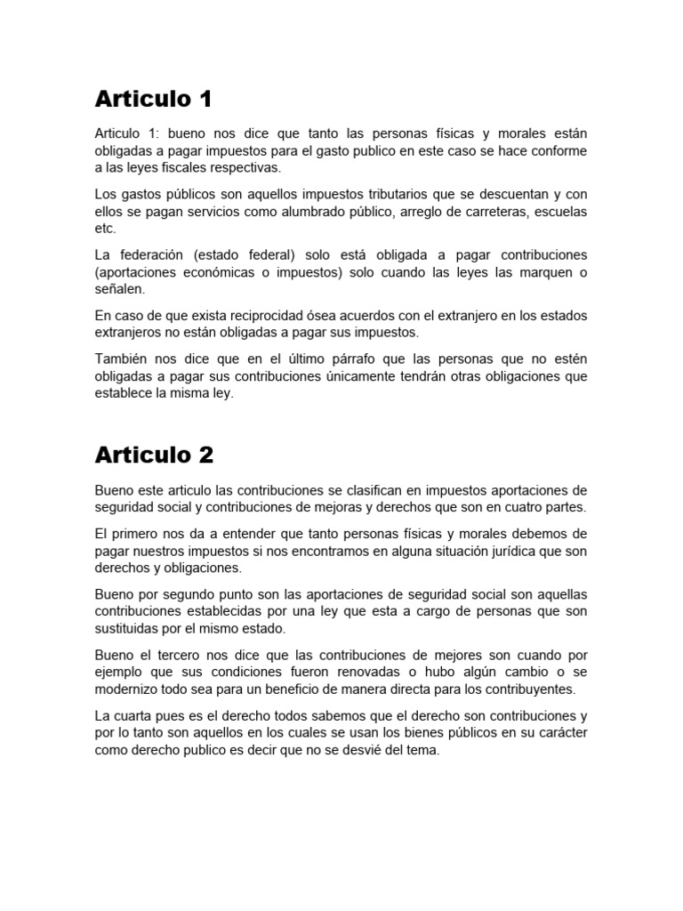 Analisis Derecho Pdf Impuestos Estado Política