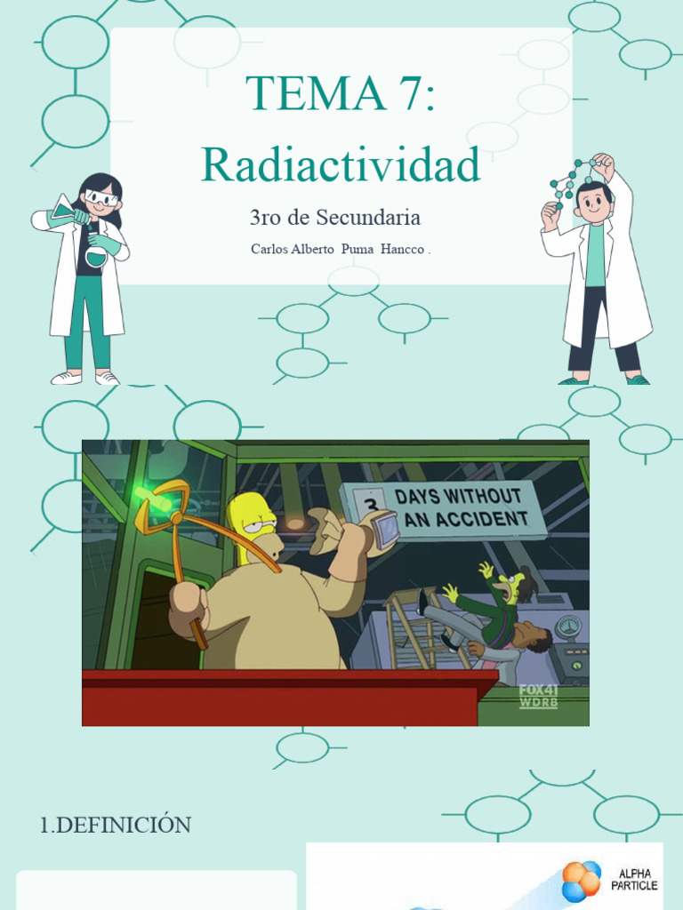 Tipos y Pioneros de la Radiactividad | PDF | Libros para adolescentes