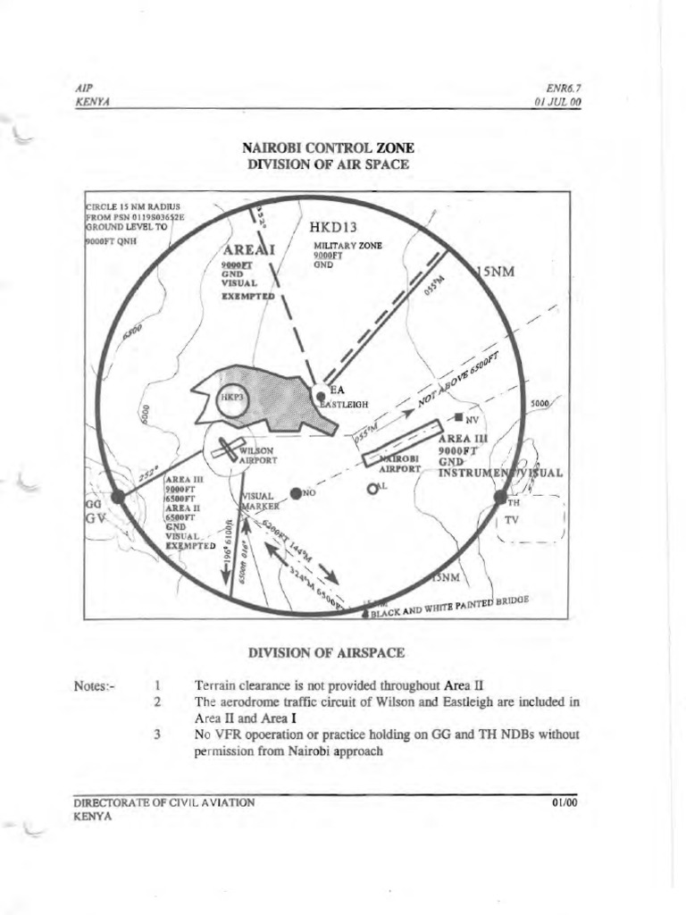 Nairobi CTRL Zone | PDF | Visual Flight Rules | Nairobi
