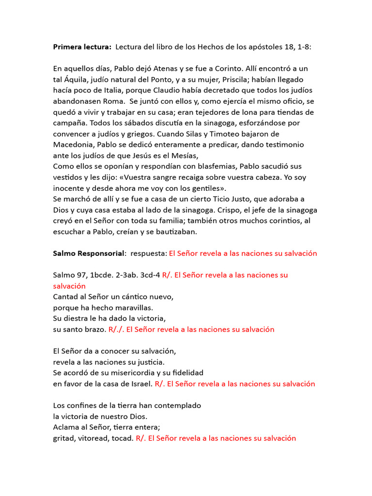 Pablo en Corinto: Fe y Conversión | PDF | Pablo el apóstol | Salvación