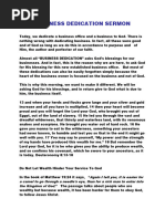 Baby Dedication Script 1 | PDF | Jesus | Prayer