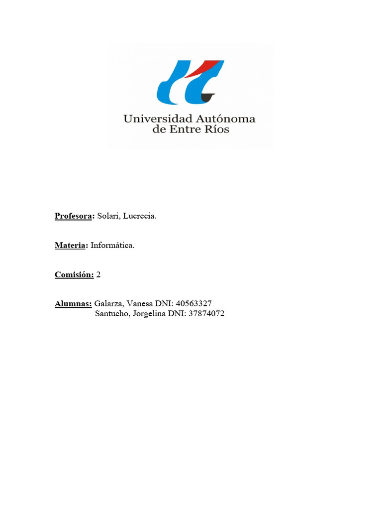 TP Eje Tematico 1 | PDF | Hardware de la computadora | Periférico