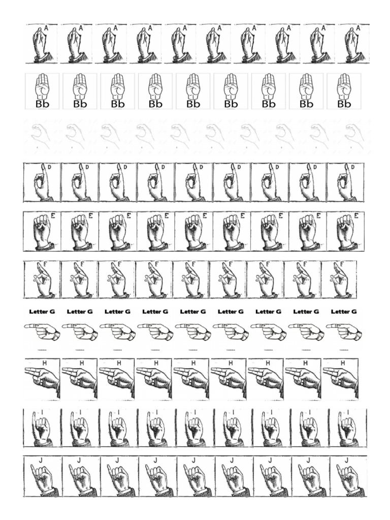 Alphabet Signs | PDF