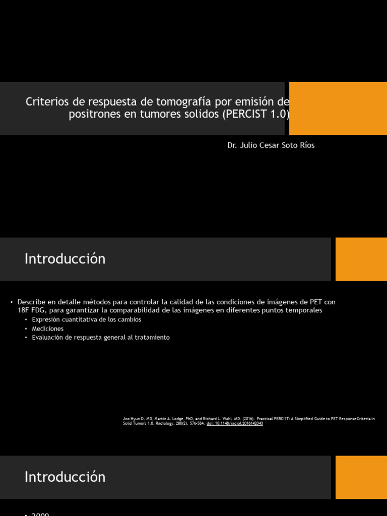 Perci ST | PDF | Tomografía de emisión de positrones | Cáncer