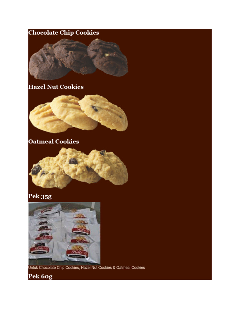 Chocolate Chip Cookies | PDF