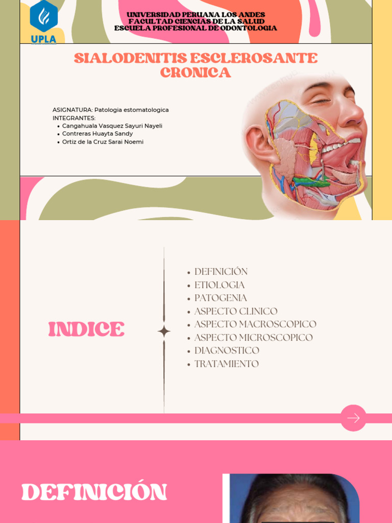 Sialadenitis Esclerosante Crónica: Patología y Tratamiento | PDF ...