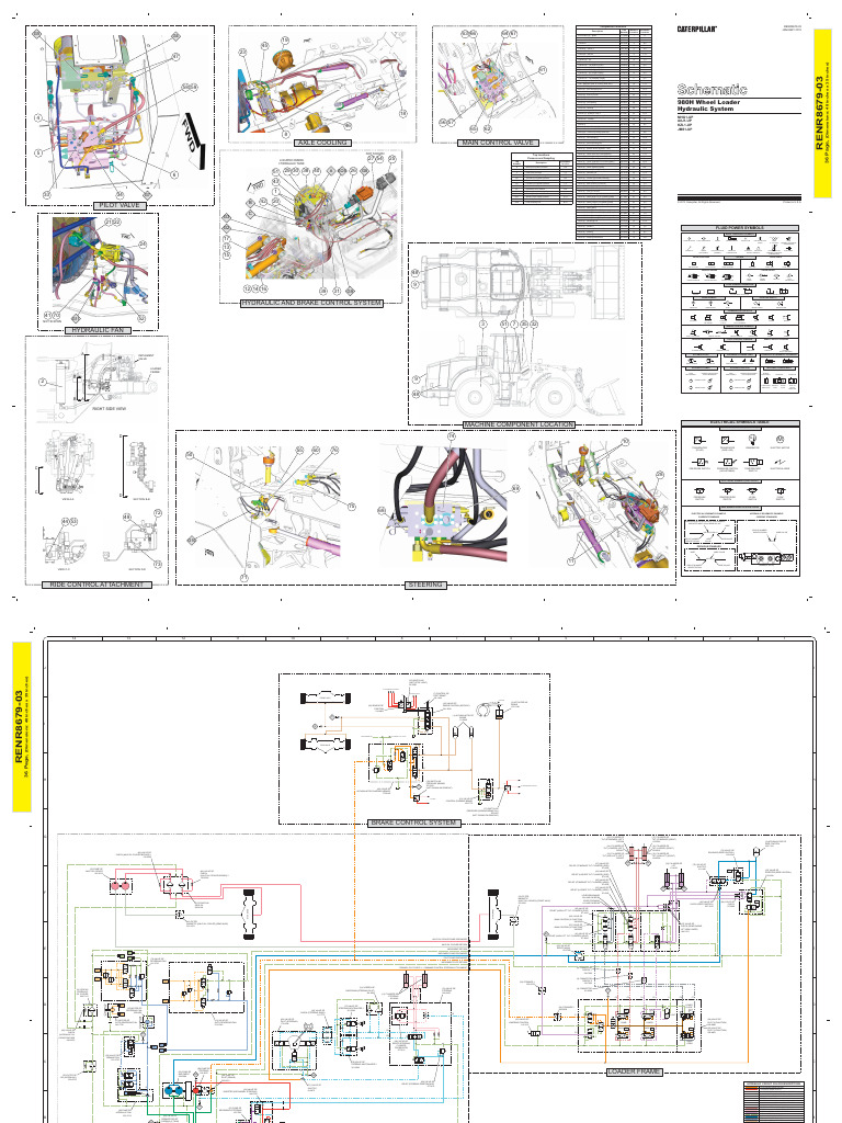 Plano Hyd 980h | PDF | Valve | Brake