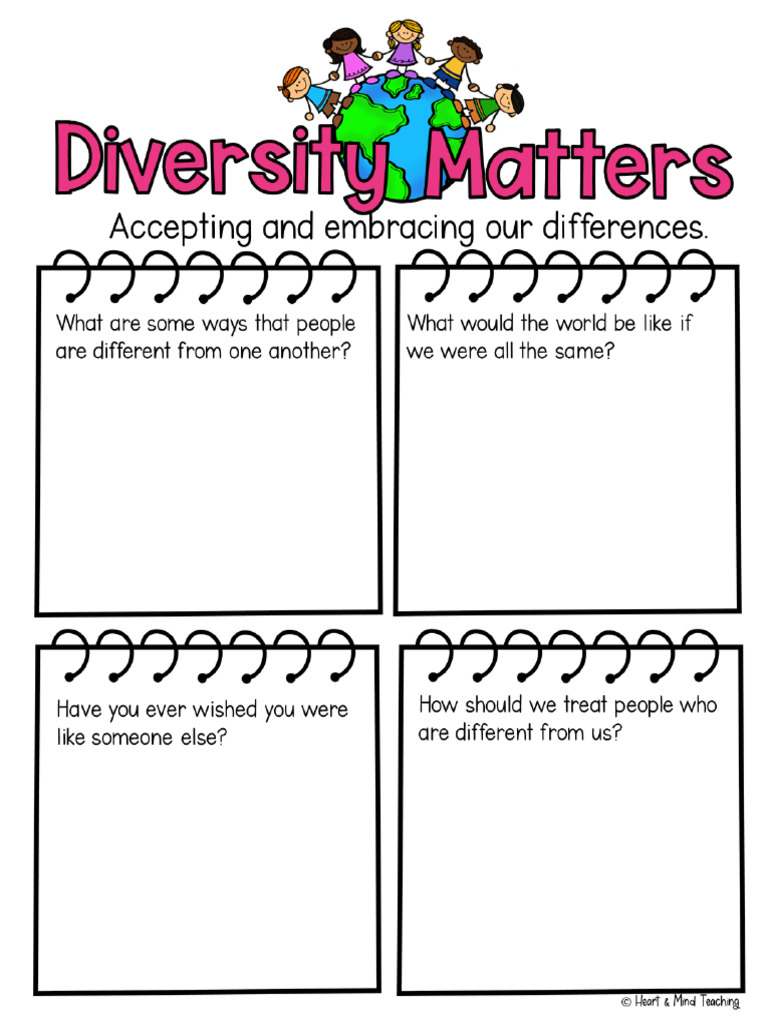 Diversity Matters Worksheet | PDF