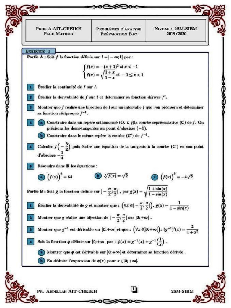 103 Problèmes | PDF
