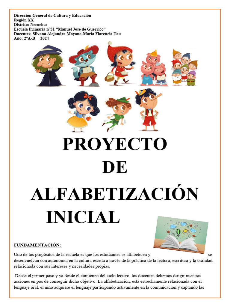 Taller de Alfabetizacion | PDF | Literatura | Escritura