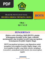 Ciri dan Contoh Soal HOTS | PDF