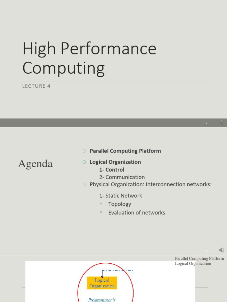 Lecture 4 | PDF | Central Processing Unit | Parallel Computing