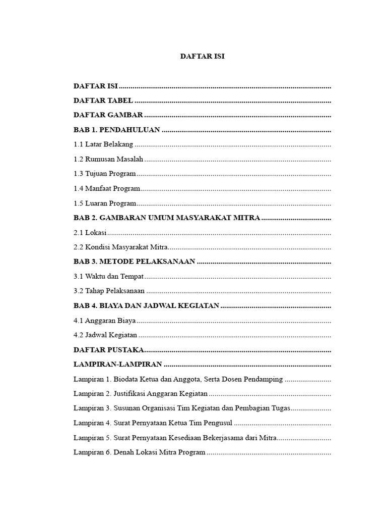 Proposal PKM 2024 | PDF | Kesehatan Holistik | Sains & Matematika