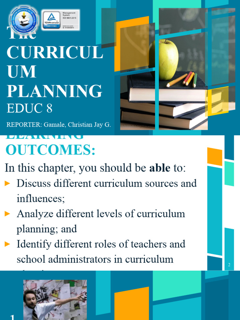EDUC 8 - Curriculum Planning | PDF | Curriculum | Optical Fiber