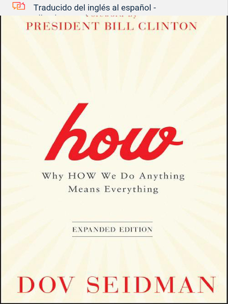 Español How - Why How We Do Anything Means Everything - En.es | PDF ...